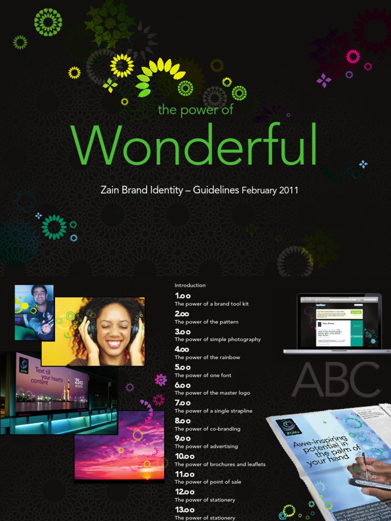 Zain Visual Identity | PDF | Brand | Adobe Illustrator