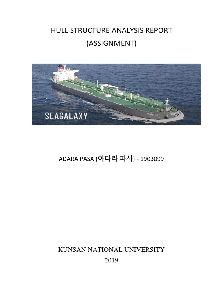 Hull Structure Analysis | PDF | Hull (Watercraft) | Bending