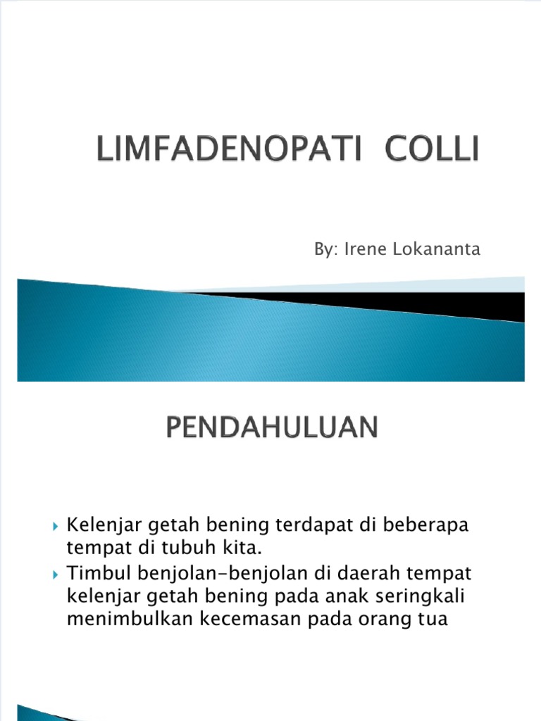 Limfadenopati Colli | PDF