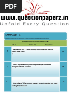 Sample Paper Aptoinn Nata Sample Model Question Paper - 9 | PDF | Test ...