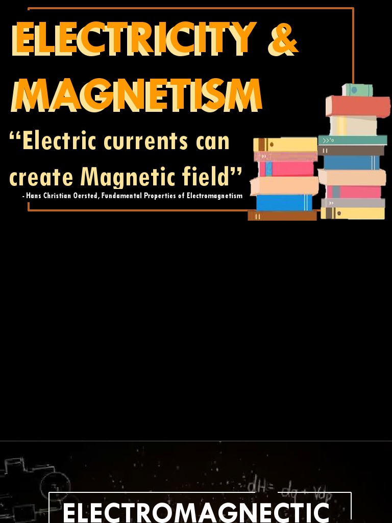 Electricity and Magnetism | PDF | Electromagnetic Induction | Magnetic ...