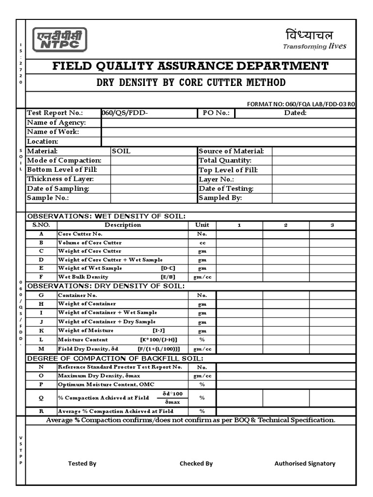 Compaction Record | PDF | Density | Natural Materials