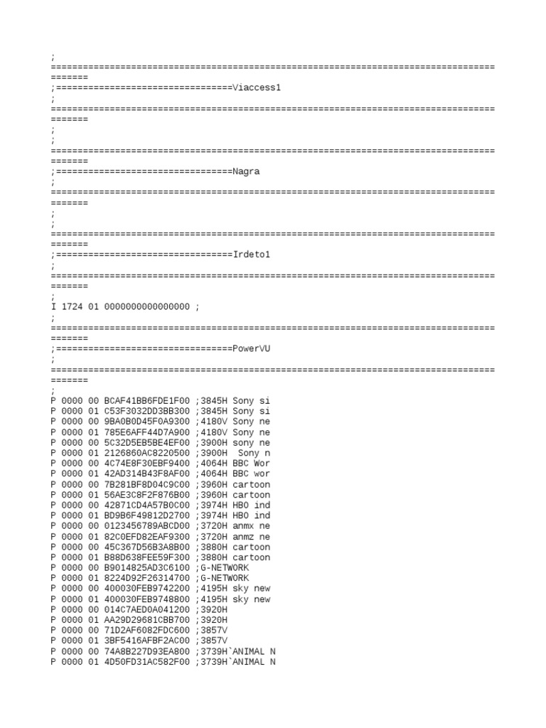 All Softcam Keys by Tutorials Geek | PDF | Pay Television | Broadcasting
