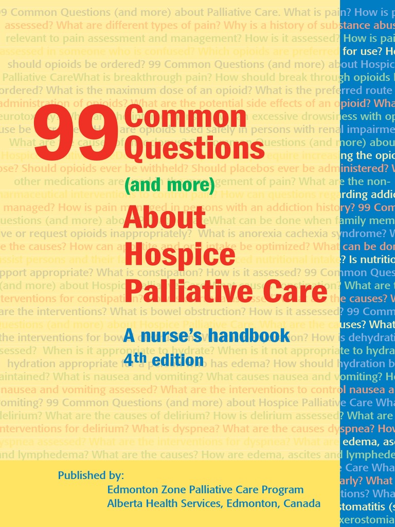 99 Questions e Book 2013 | PDF | Palliative Care | Health Sciences