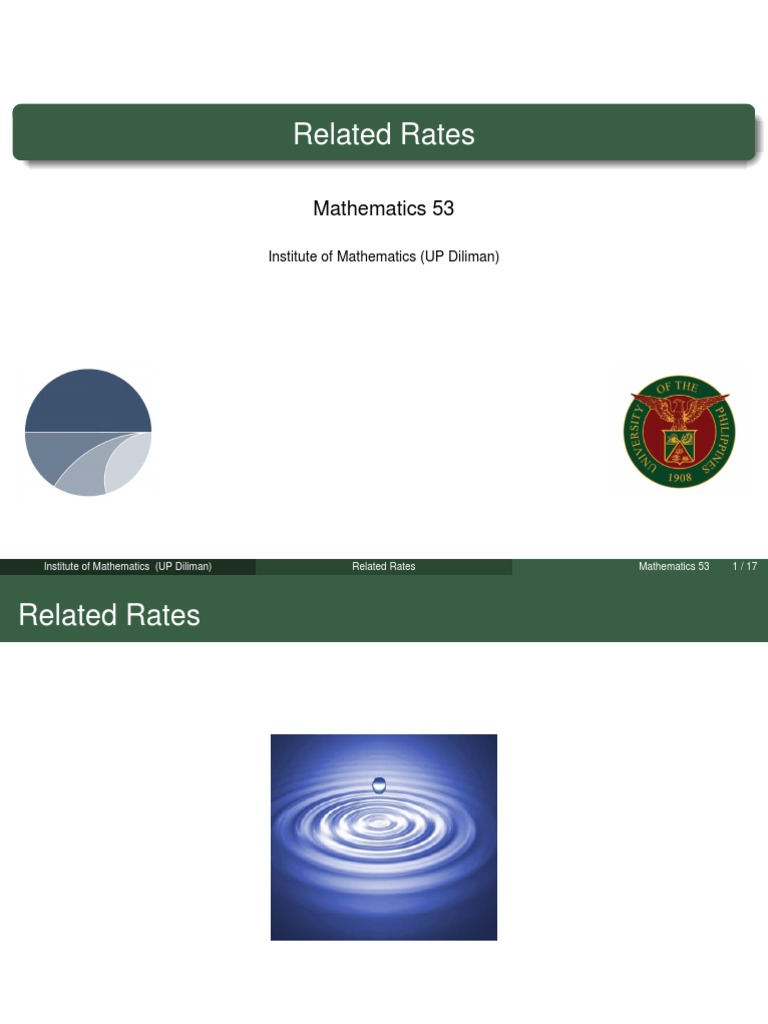 Diff Calc | PDF | Variable (Mathematics) | Derivative