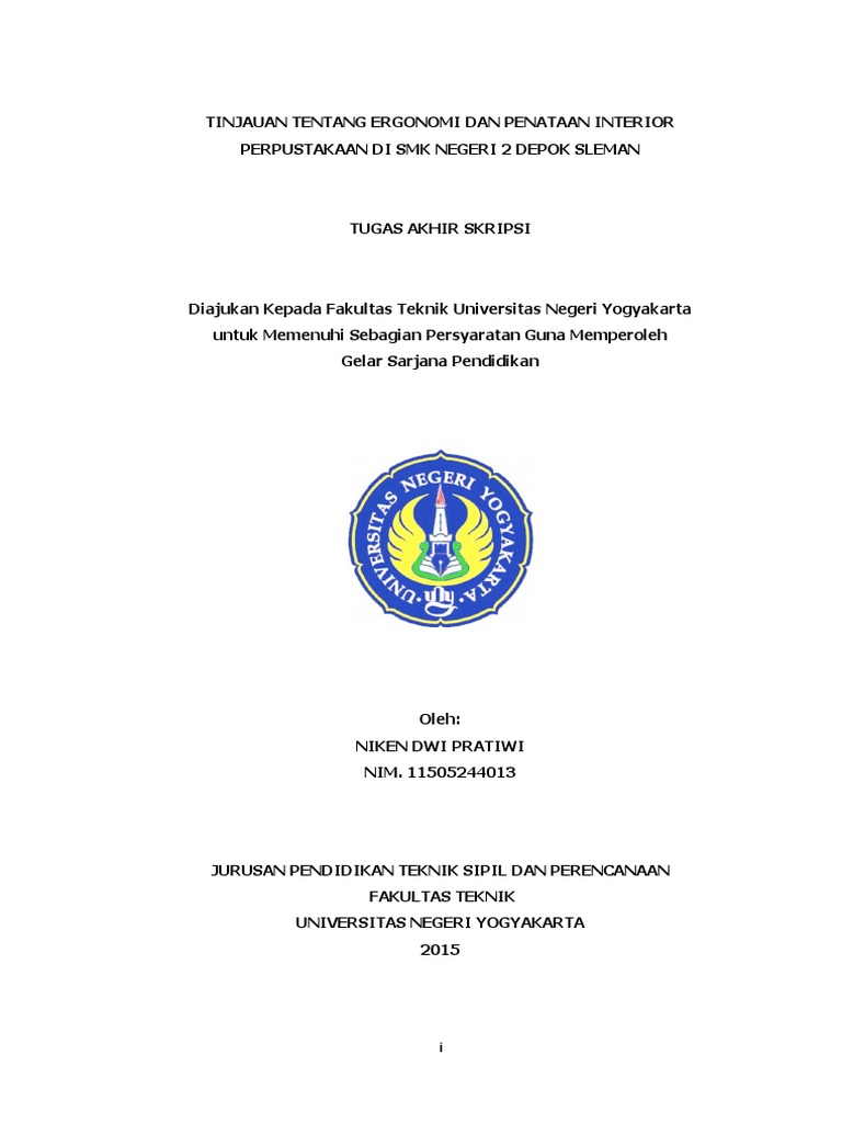 Skripsi - Niken Dwi Pratiwi PDF | PDF