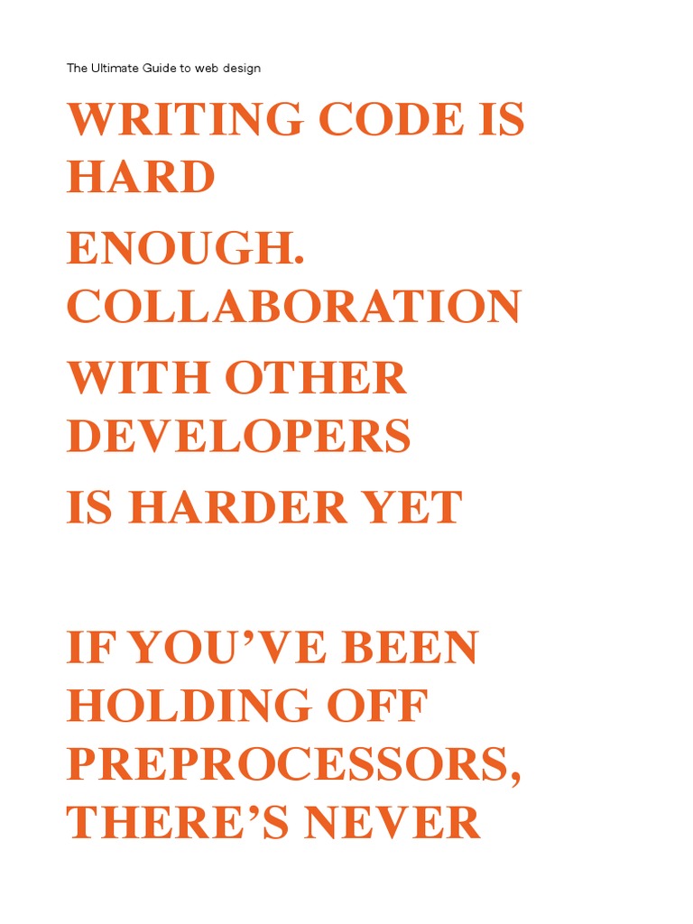 Web Design Notes | PDF