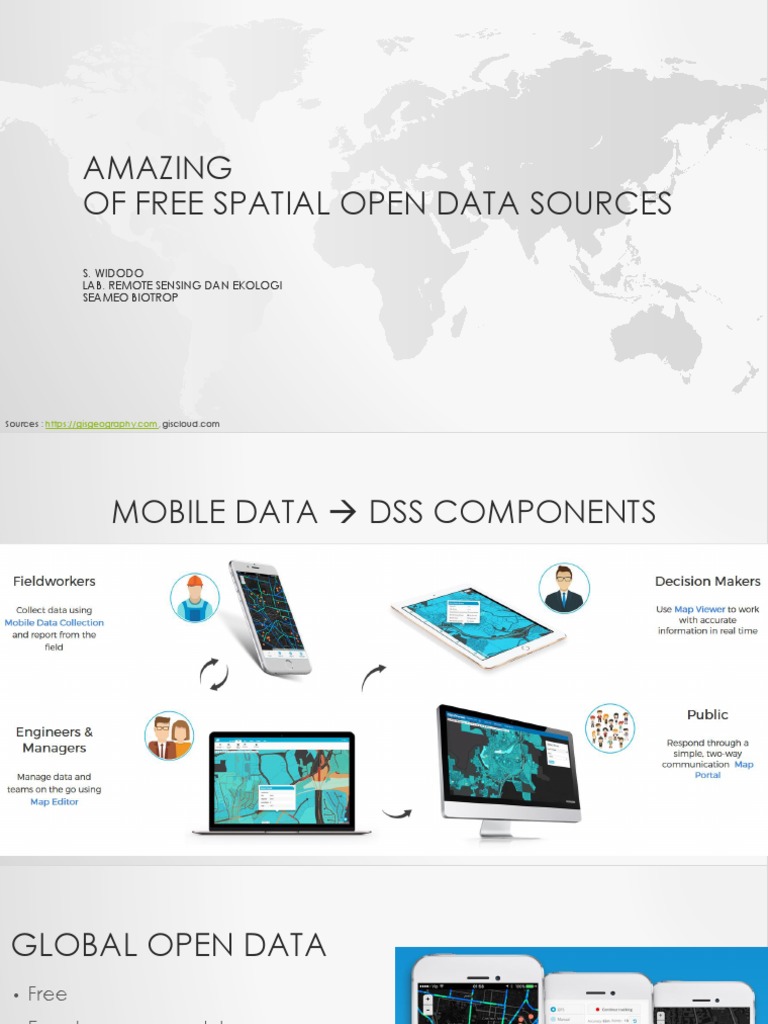 10 Amazing Spatial Sources Data | PDF | Geographical Technology | Data ...