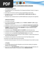 Guidelines and Pageant Mechanics | PDF