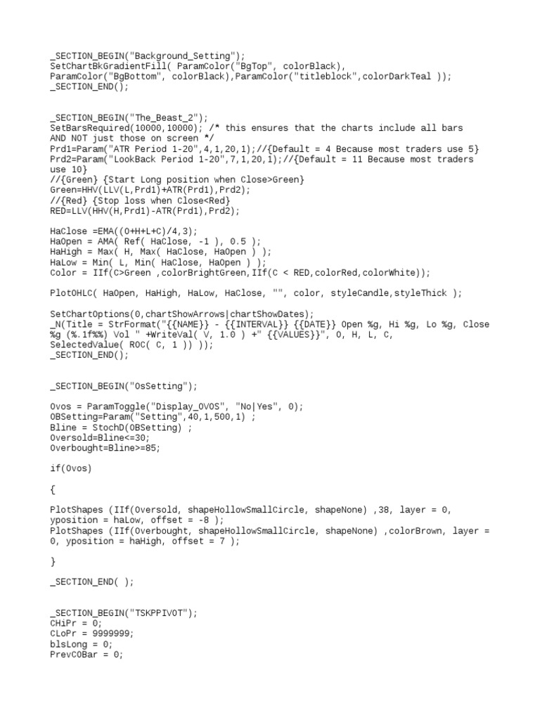 Komunitas Modified .Afl | PDF | Market Trend | Financial Markets