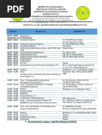 Contoh Rundown Acara Formal | PDF