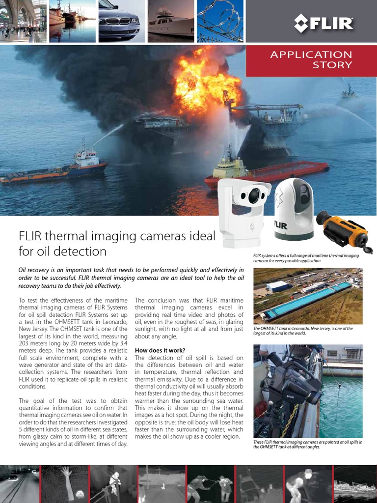 FLIR Thermal Imaging Cameras Ideal For Oil Detection: Application Story ...