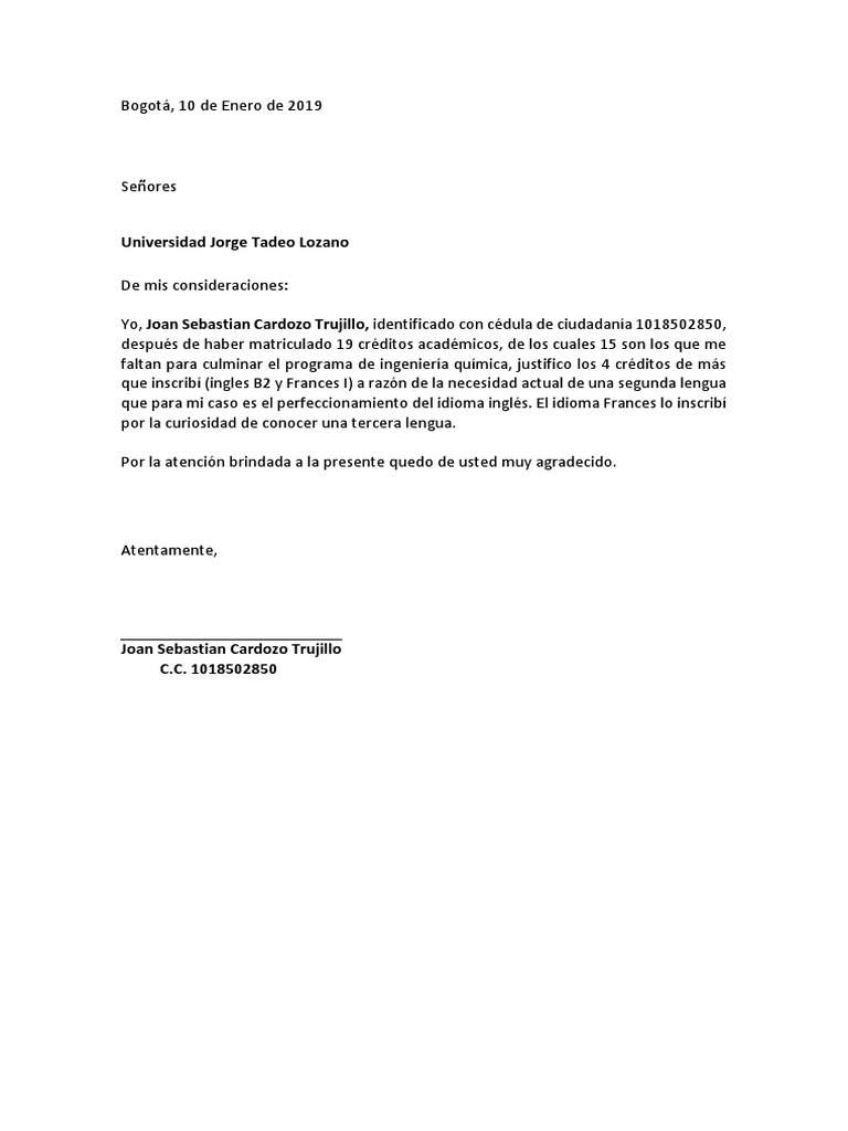 Formato Solicitud para Homologar Materias | PDF