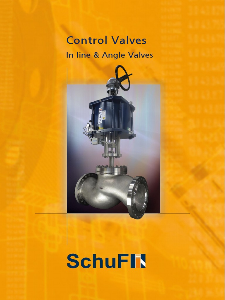 Control Valve in Line Angle Valves PDF | PDF | Valve | Actuator
