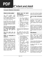 Soluvit N PI | PDF | Vitamin | Intravenous Therapy