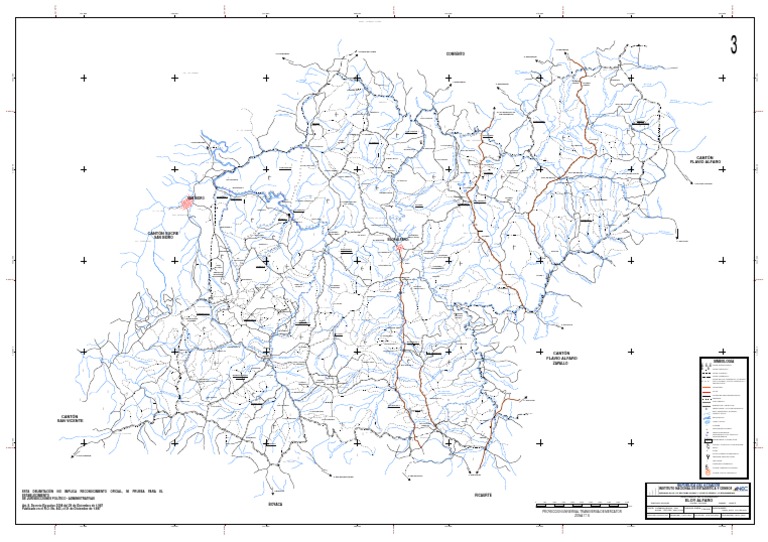 Mapa de La Parroquia Eloy Alfaro Del Canton Chone | PDF