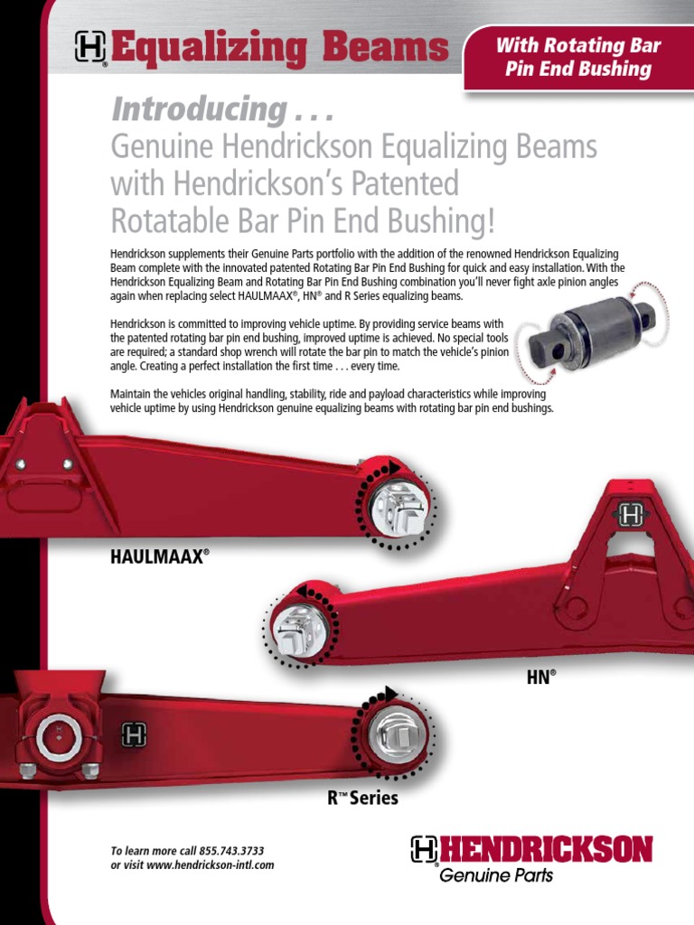 Bujes Hendrickson | Download Free PDF | Axle | Beam (Structure)