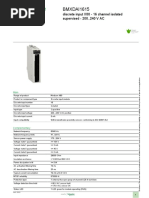 Schneider PLC Module Bmxdra1605 | PDF | Power Supply | Relay