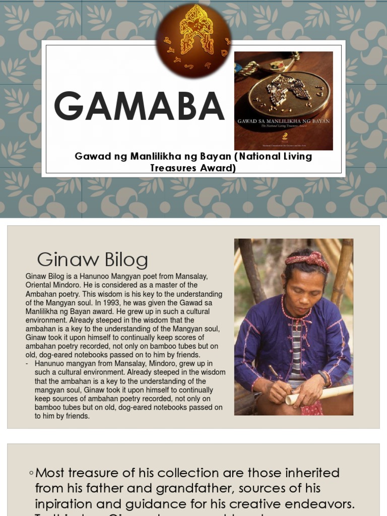 Gamaba | PDF | Philippines