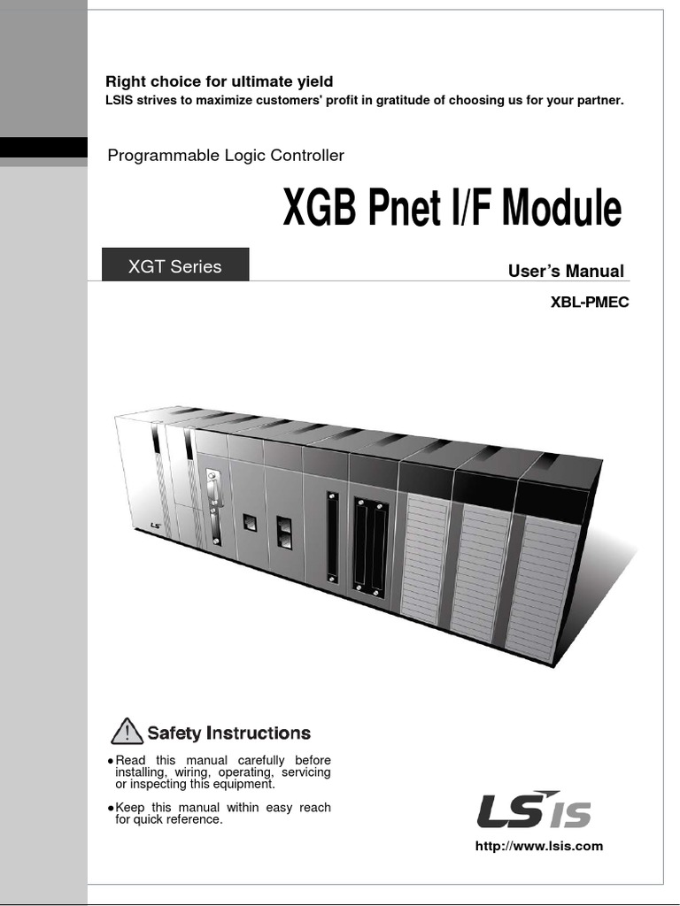 Manual de Usuario de PLC XGT Series | PDF | Programmable Logic ...