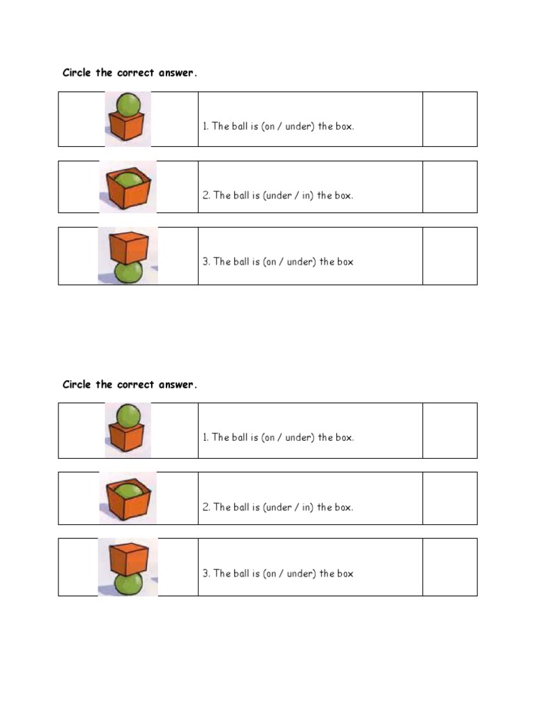 Circle the Correct Answer Worksheet | PDF | Language Arts & Discipline ...