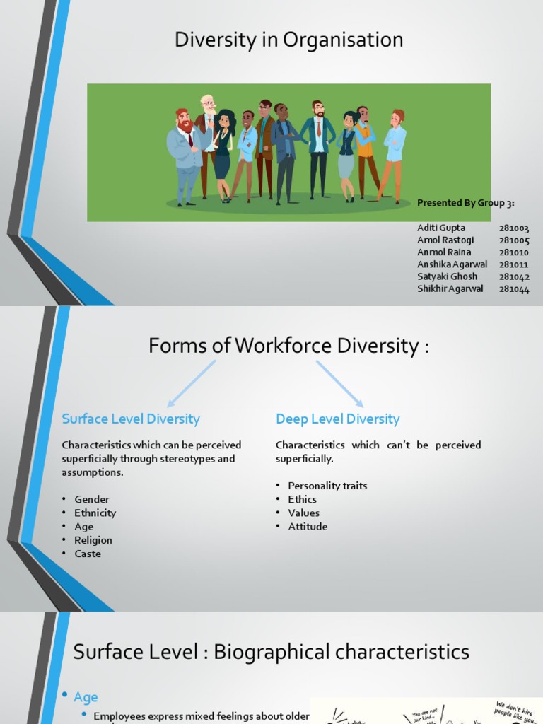 Human Behavior in Organisations - Chapter 2 - Diversity | PDF ...