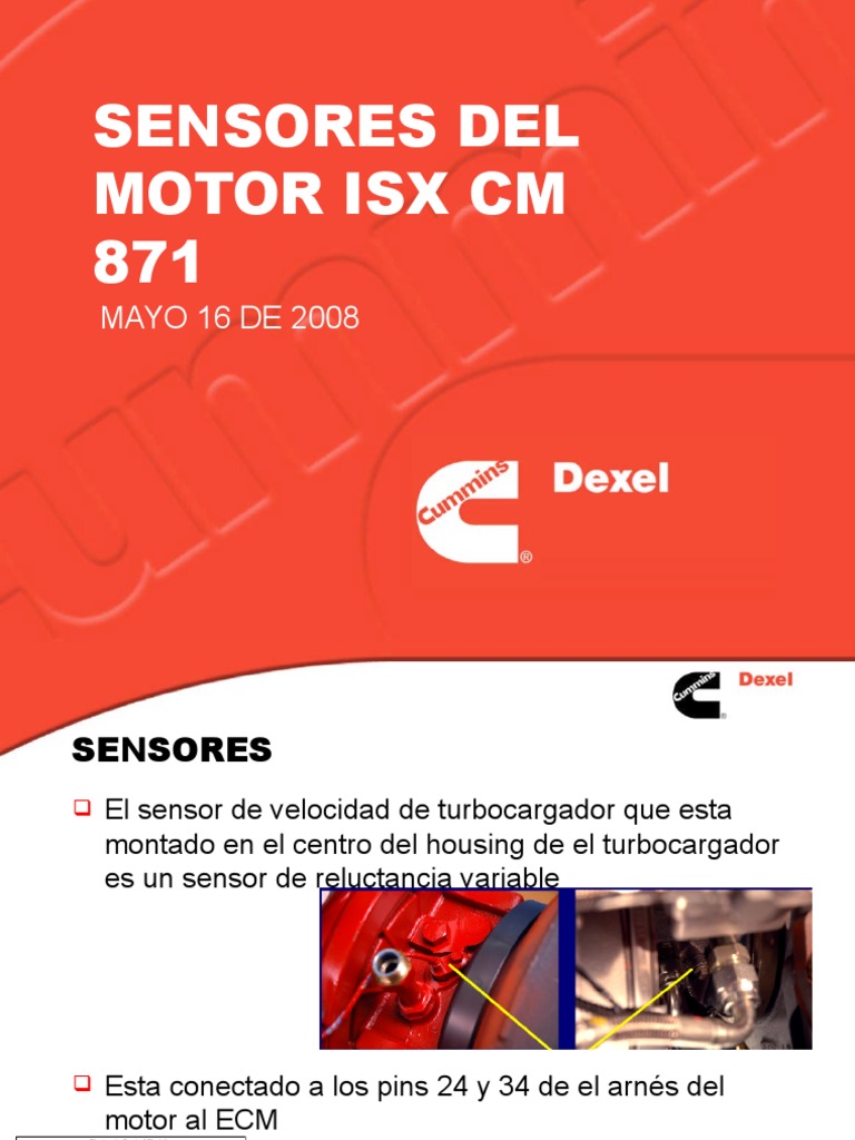 Isx 871 | PDF | Turbocompresor | Sensor