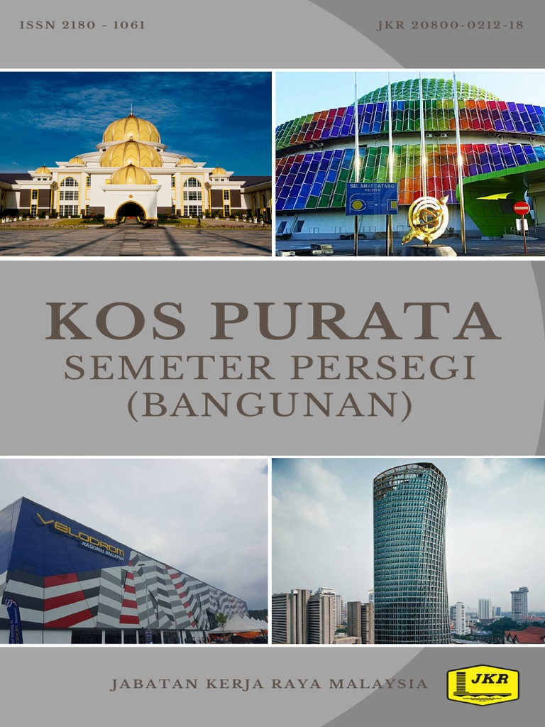Kos Purata Semeter Persegi Bangunan Bil 1 2017 | PDF