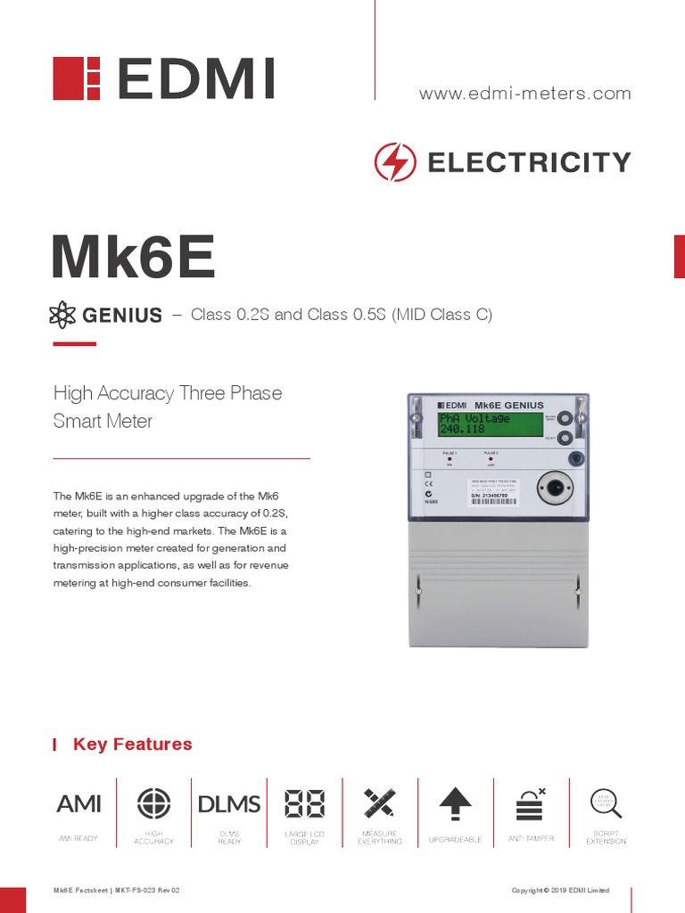 Mk6E Factsheet English | PDF | Electronics | Electrical Engineering