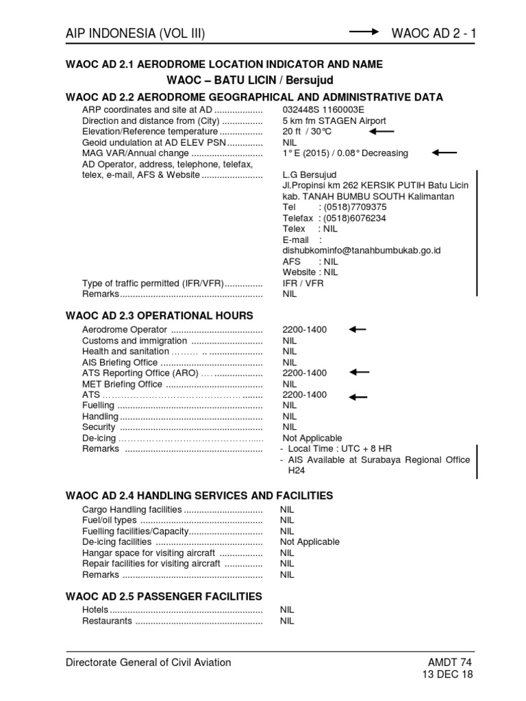 2089-WAOC AD 2-1 SD AD 2-6 | PDF | Aerospace Engineering | Aviation Safety