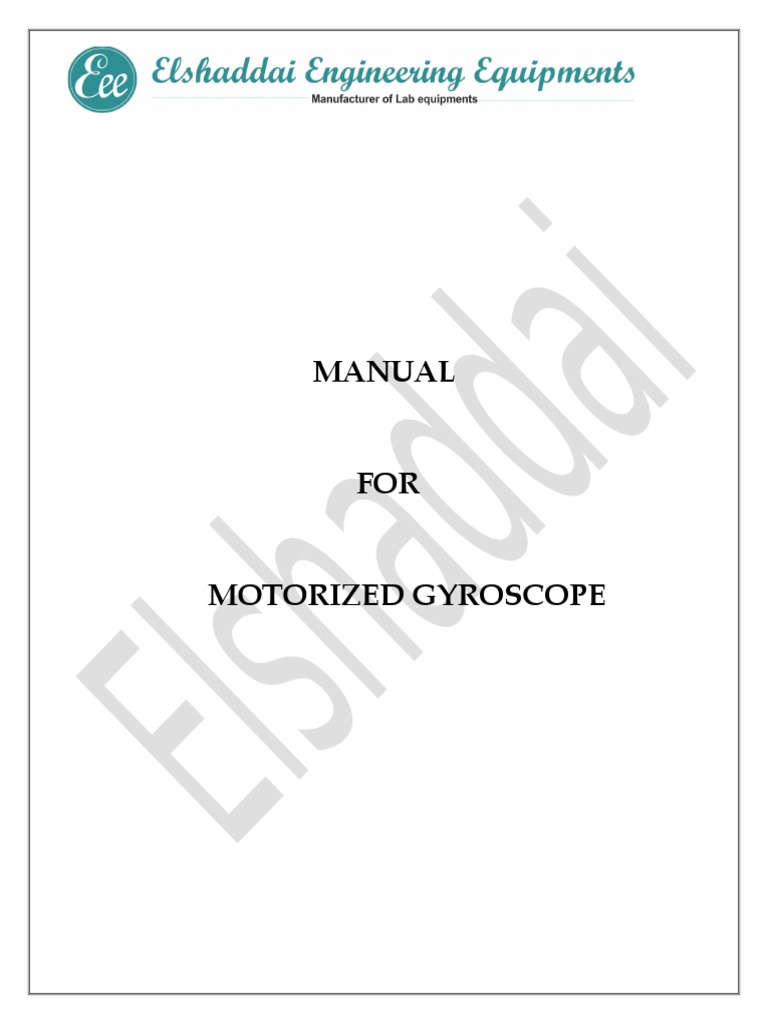 Gyroscope | PDF | Rotation Around A Fixed Axis | Rotation