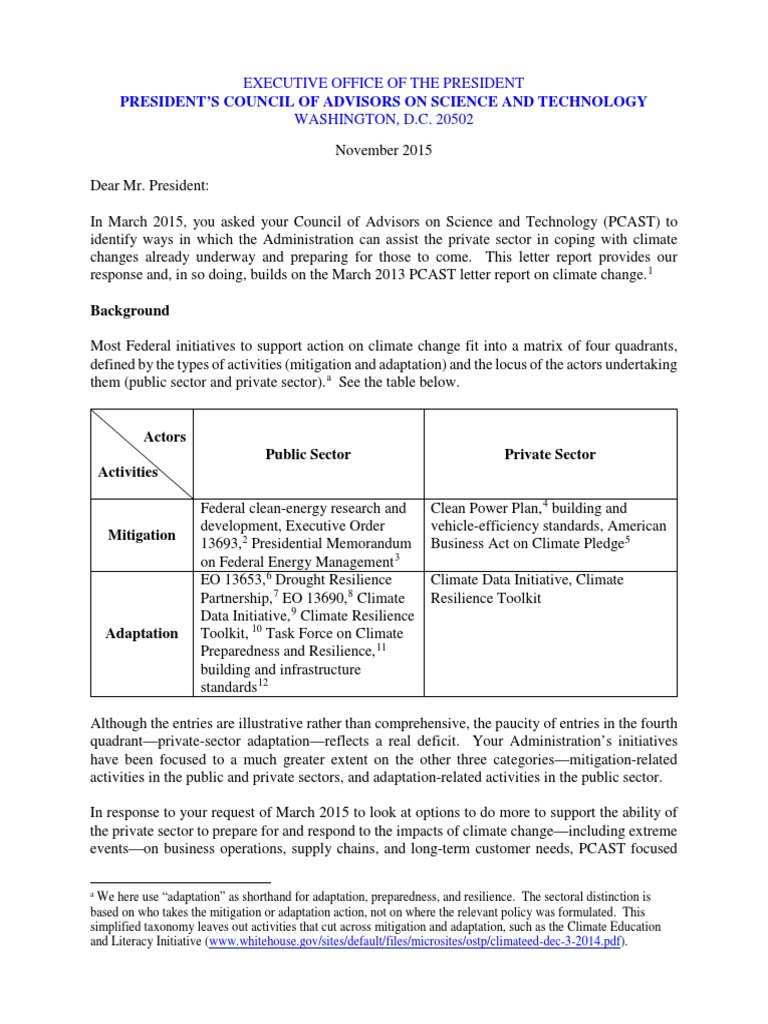 Enhancing Private Sector Climate Adaptation | PDF | Climate Resilience ...