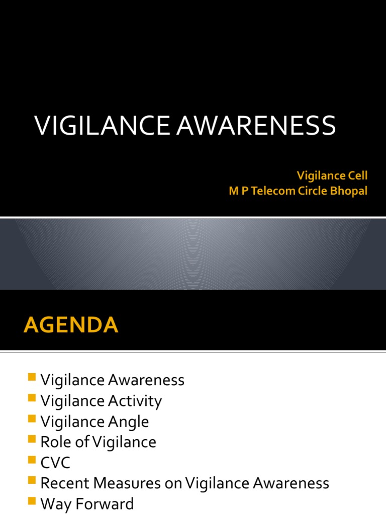 Vigilance Awareness | PDF | Government | Justice