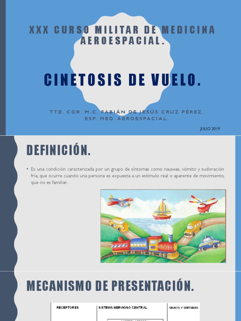 Cinetosis de Vuelo | PDF | Vómitos | Especialidades Medicas