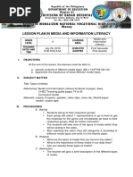 Lesson Plan - Types of Media | PDF | Poetry