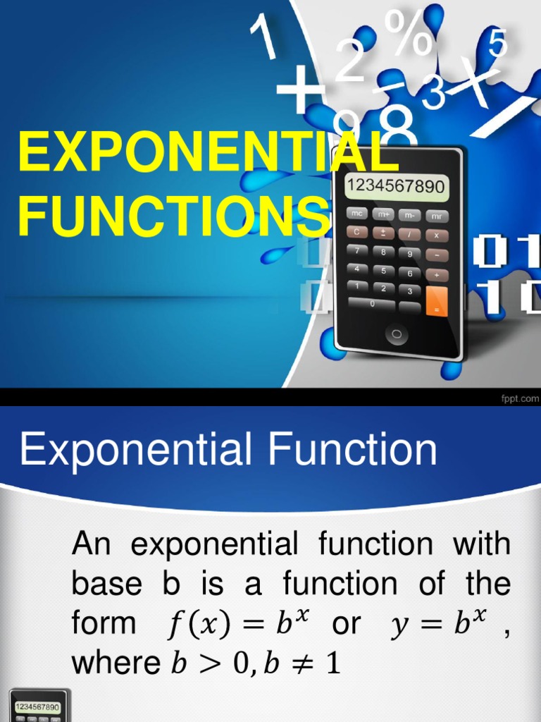 Exponential Function | PDF | Exponential Function | Inequality (Mathematics)