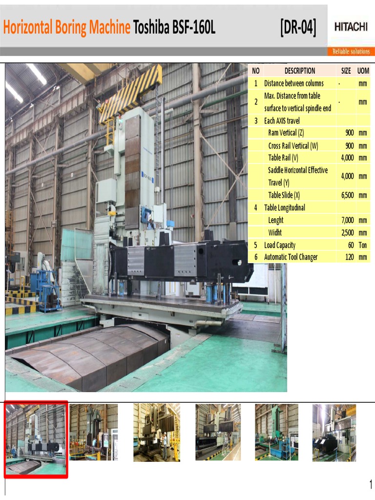 A Comparison of Technical Specifications for Horizontal and Vertical ...