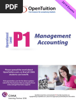CIMA Management Case Study Analysis 2019 | PDF | Business