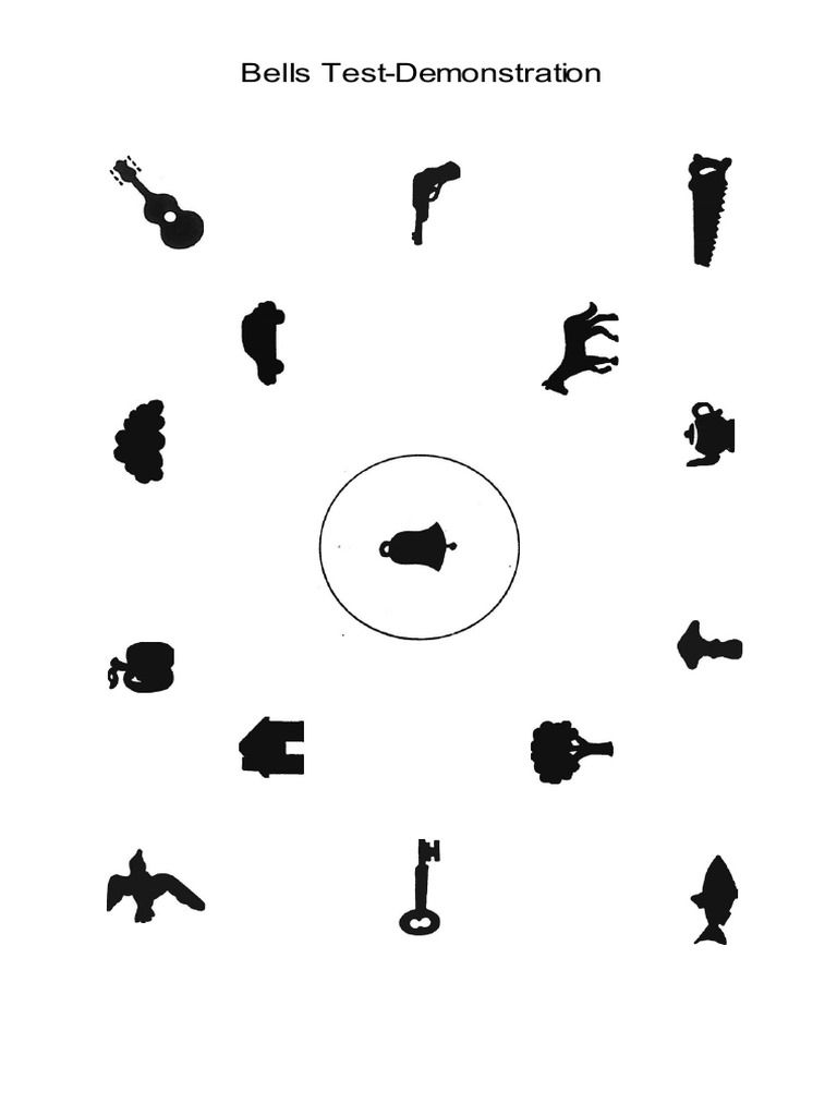 Bells Test | PDF | Neuropsychology | Cognition