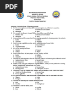 Testpaper For Commercial Cooking Grade 8 | PDF | Kitchen Utensil ...