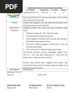 Sop Penggunaan Mobil Operasional | PDF