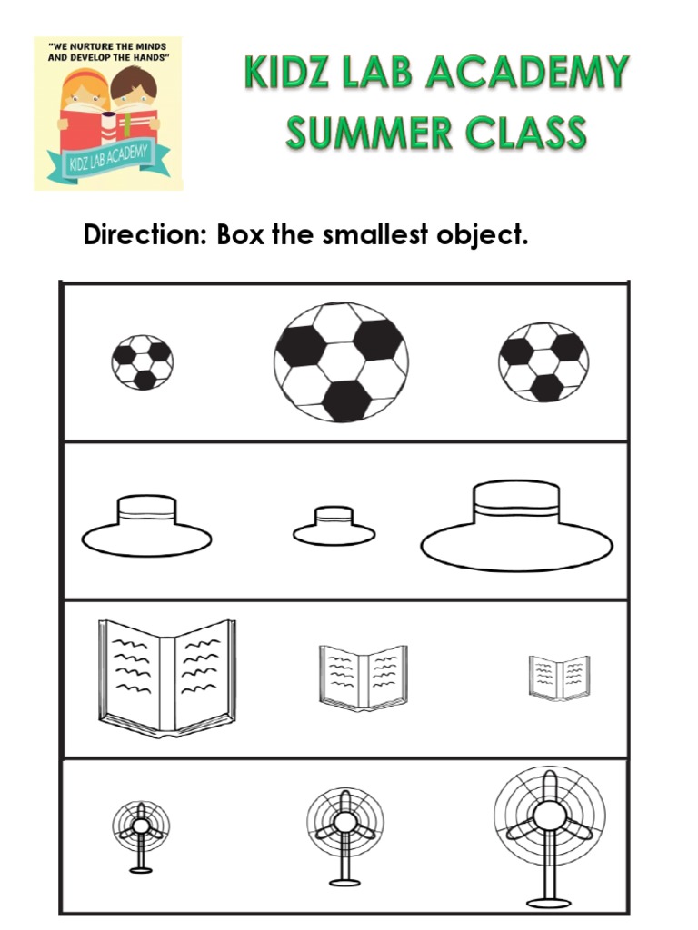 Box The Smallest Object | PDF