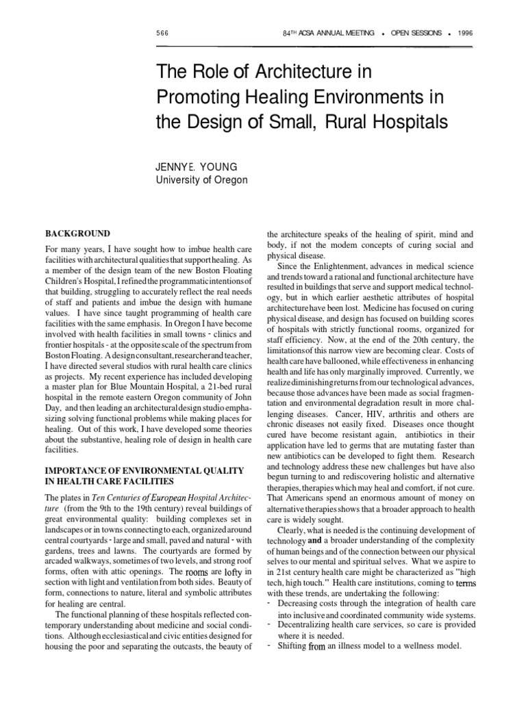 Acsa Am 84 117 PDF | PDF | Hospital | Patient