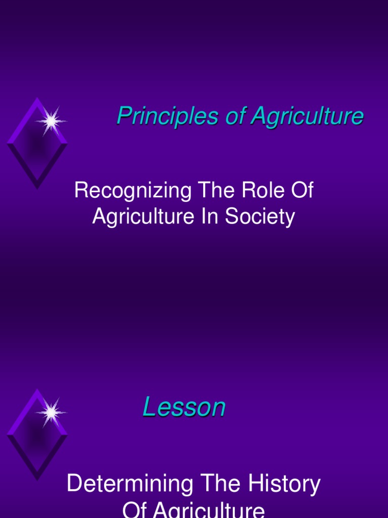 History and Principles of Agriculture | PDF | Wheat | Tractor