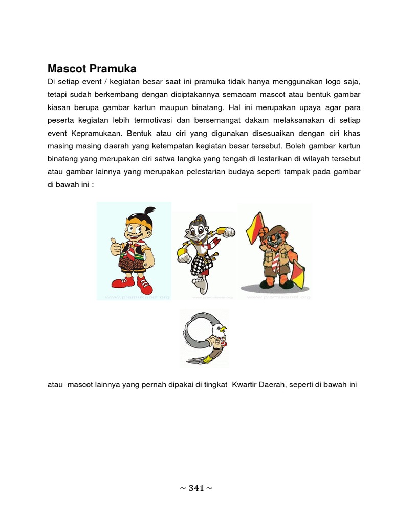 Maskot Pramuka 2 | PDF