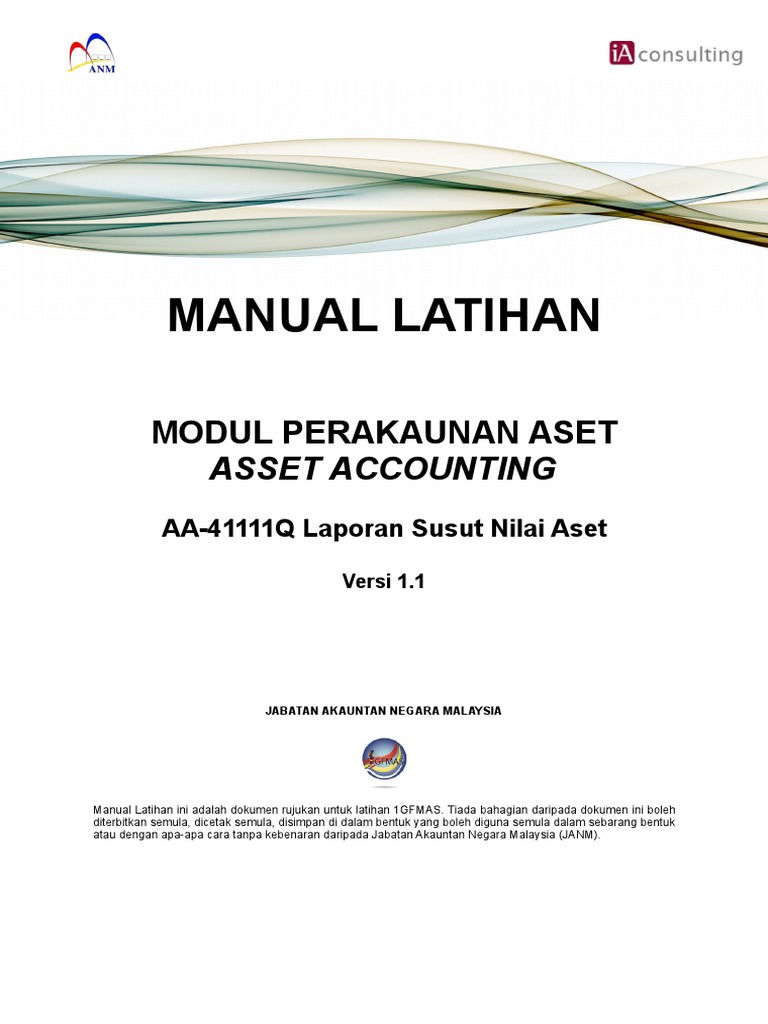 Aa-41111q Laporan Susut Nilai Aset | PDF