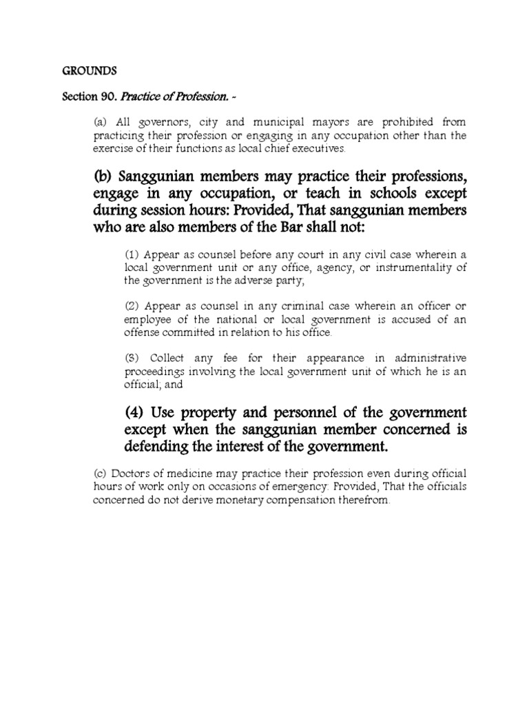 Practice of Profession | PDF | United States Congress | American Government