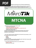 100 Contoh Soal MTCNA Dan Jawabannya | PDF | Komputer