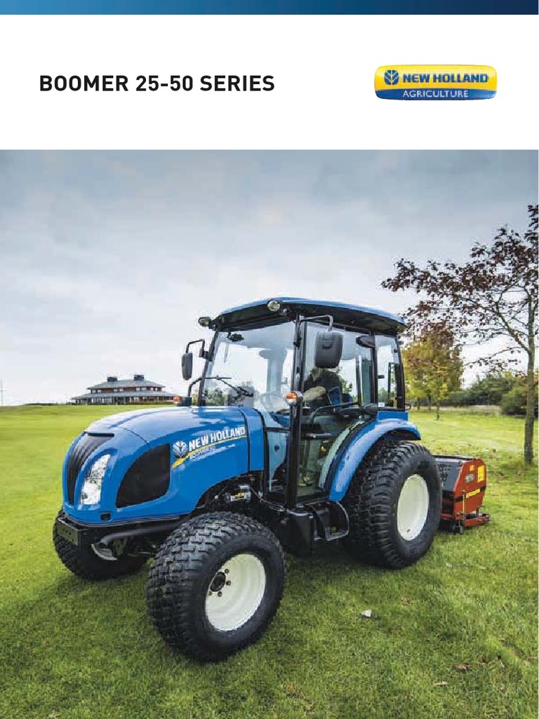 Boomer 25 50 Brochure Uk en | PDF | Tractor | Transmission (Mechanics)