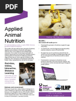 Poultry Production Lecture Notes | PDF | Poultry Farming | Chicken